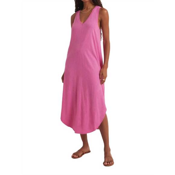 Z Supply | Dresses | New Z Supply Reverie Slub Dress In Heartbreaker ...